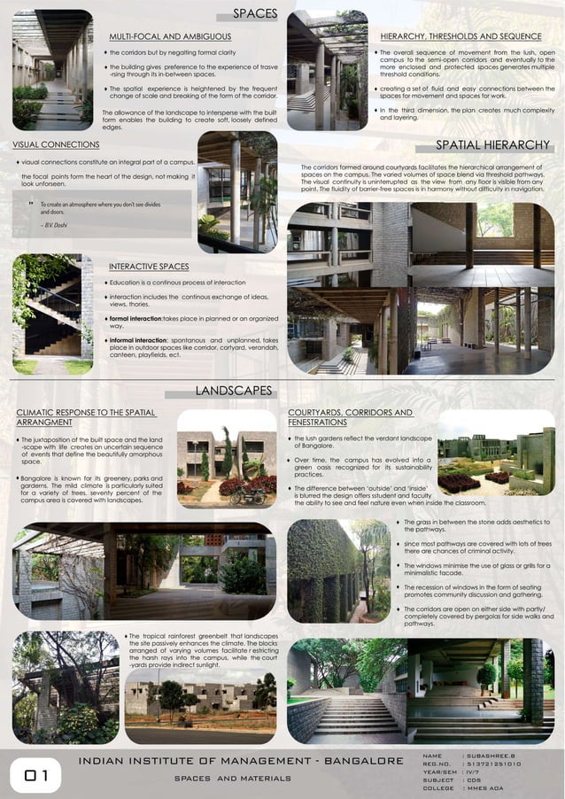 "IIM Bangalore: An Icon of Modern Architectural Brilliance" | PDF