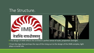Iim bangalore (passive india) | PPTX