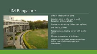 Iim bangalore (passive india) | PPTX