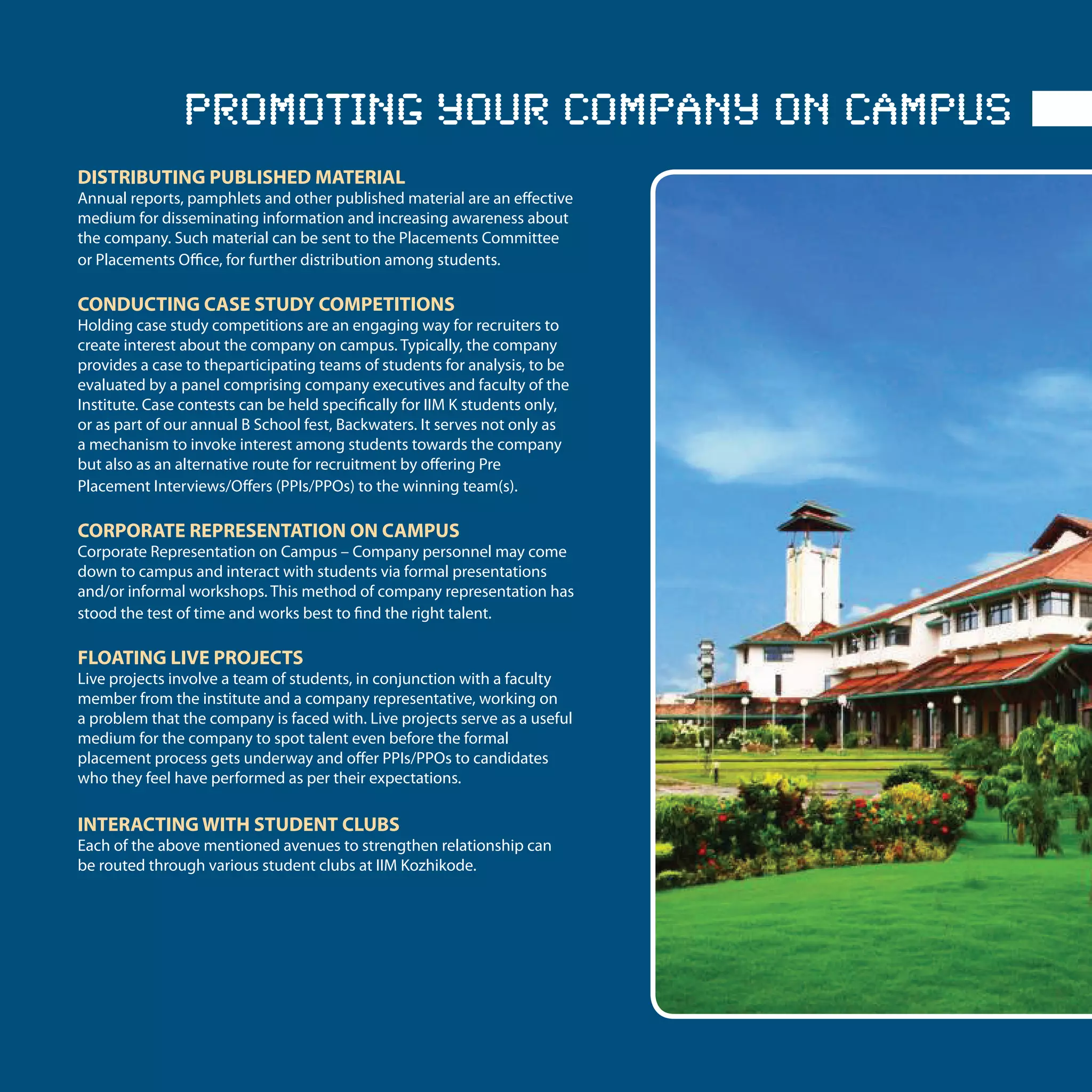 IIM Kozhikode Placement Brochure | PDF