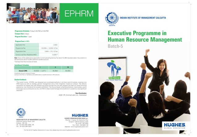 Iimc ephrm brochure | PPT