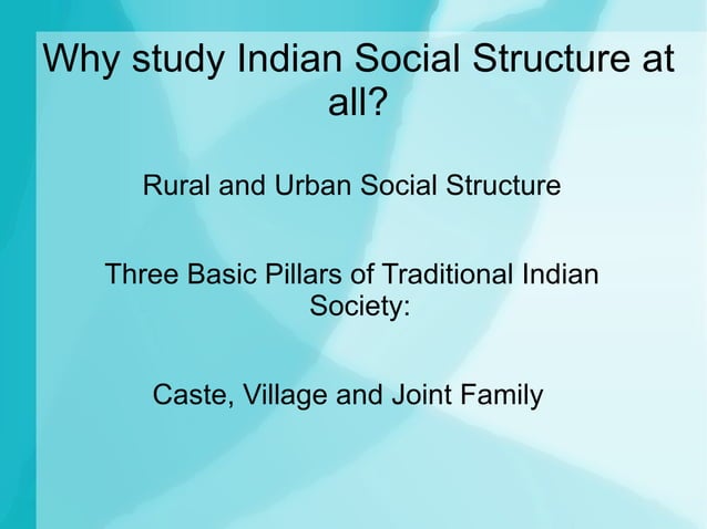 Iim calcutta indian social structure - caste and recasting | PPT ...
