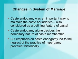 Iim calcutta indian social structure - caste and recasting | PPT