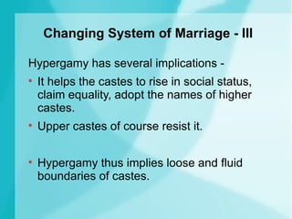 Iim calcutta indian social structure - caste and recasting | PPT