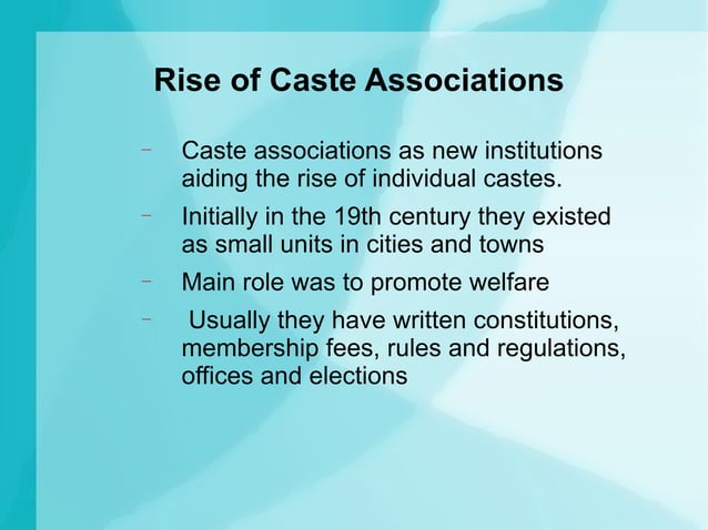 Iim calcutta indian social structure - caste and recasting | PPT ...