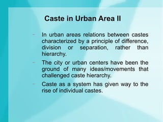 Iim calcutta indian social structure - caste and recasting | PPT
