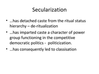 Iim calcutta indian social structure - the emergence of middle classes ...
