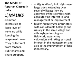 Iim calcutta indian social structure - the model of agrarian classes in ...