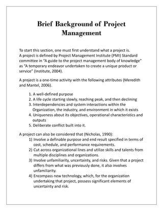 Project report submitted in IIM Calcutta | PDF