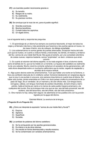 Ii medio ensayo n° 3 lenguaje | PDF