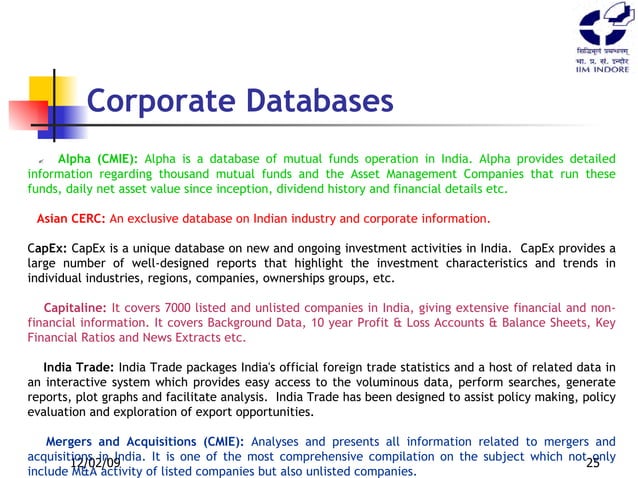 IIM Indore Library at a Glance | PPT