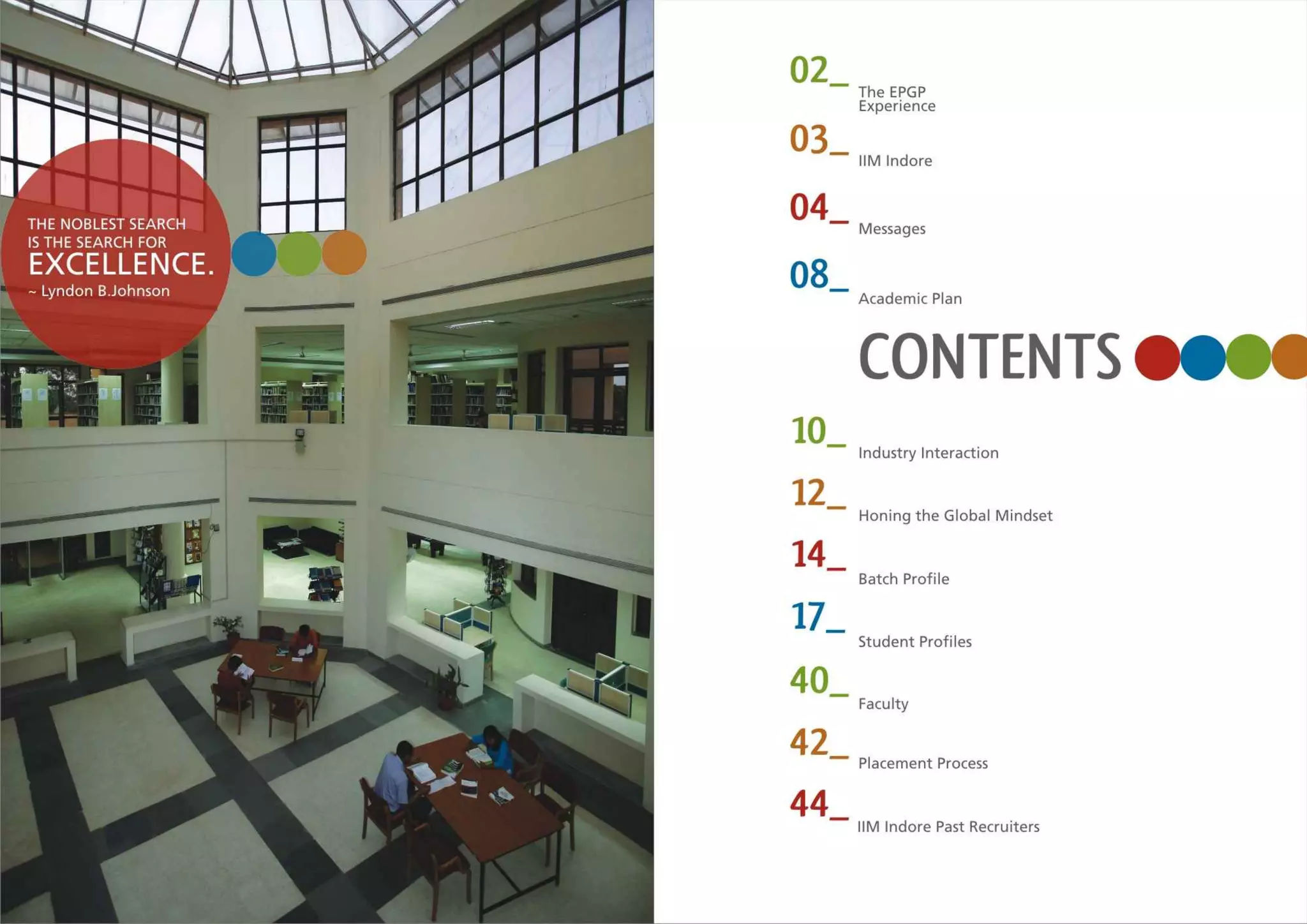 IIM Indore, EPGP 2009-10 Placement Brochure | PDF