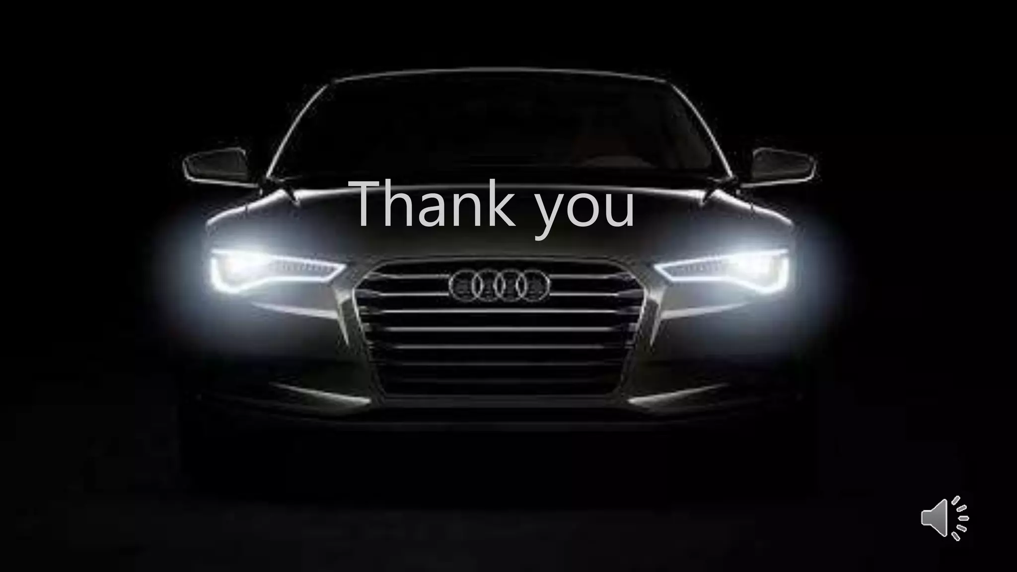 Case study- Audi | PPTX