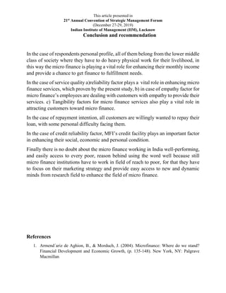 Iim lucnow confrerence | PDF