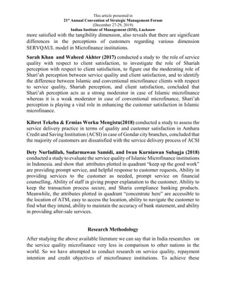 Iim lucnow confrerence | PDF