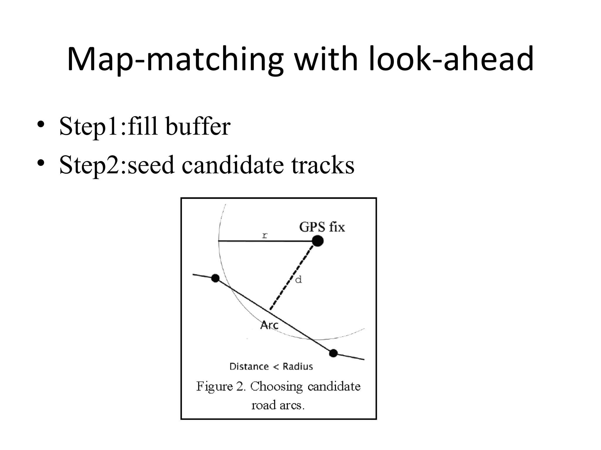 [I]Improving Wireless Positioning With Look Ahead Map Matching | PPT