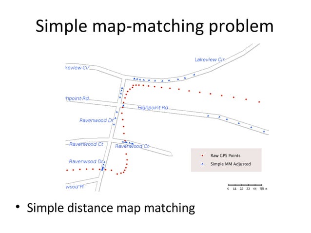 [I]Improving Wireless Positioning With Look Ahead Map Matching | PPT