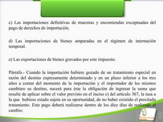 Impuesto Selectivo al Consumo Rep. Dom. | PPTX
