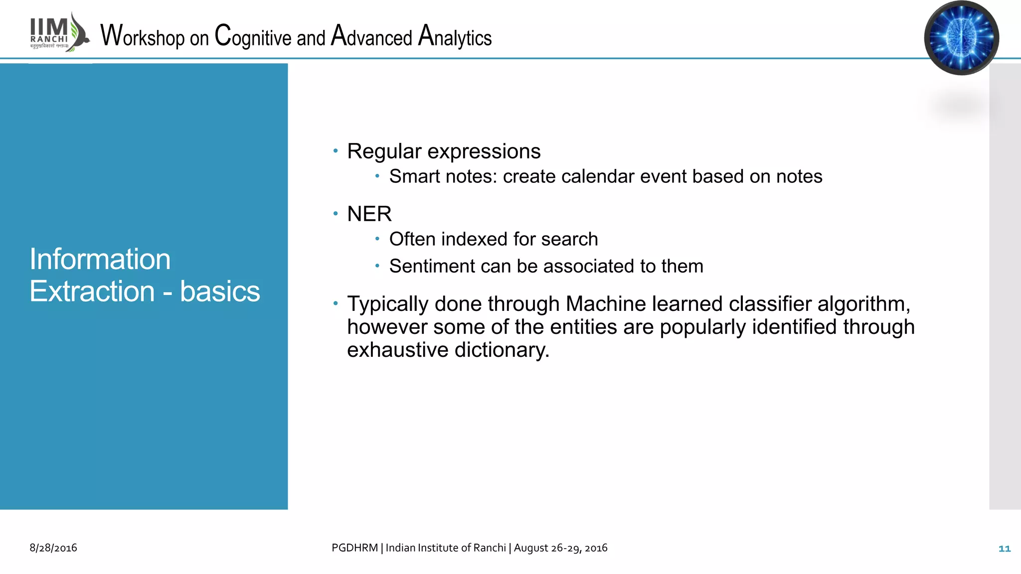 Introduction To Cognitive Computing The Science Behind And Use Of Ibm Watson Pdf