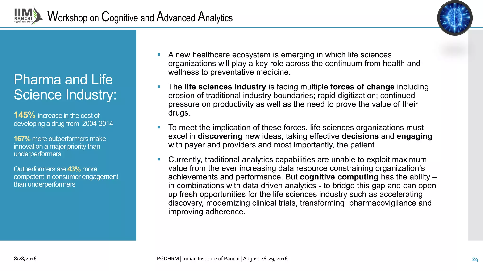 Introduction To Cognitive Computing The Science Behind And Use Of Ibm