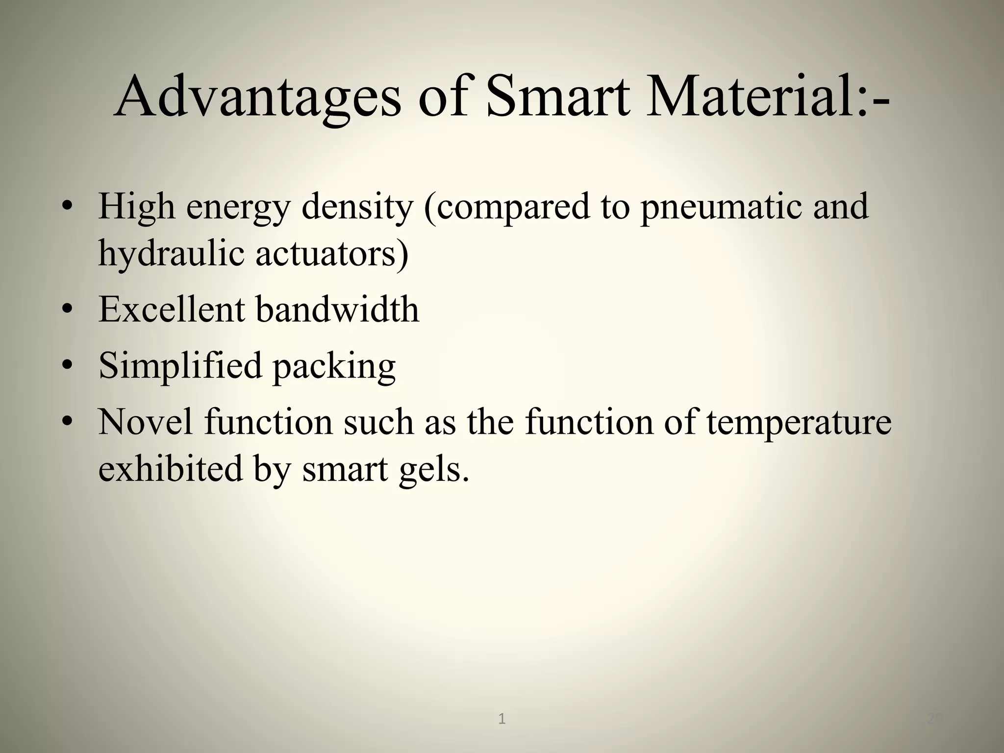 Smart material | PPT