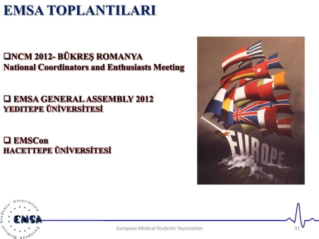 EMSA Türkiye Sunum, TurkMSIC 60. Ekim Genel Kurulu - Kocaeli (2012) | PPT