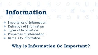 Information | PPT | Free Download
