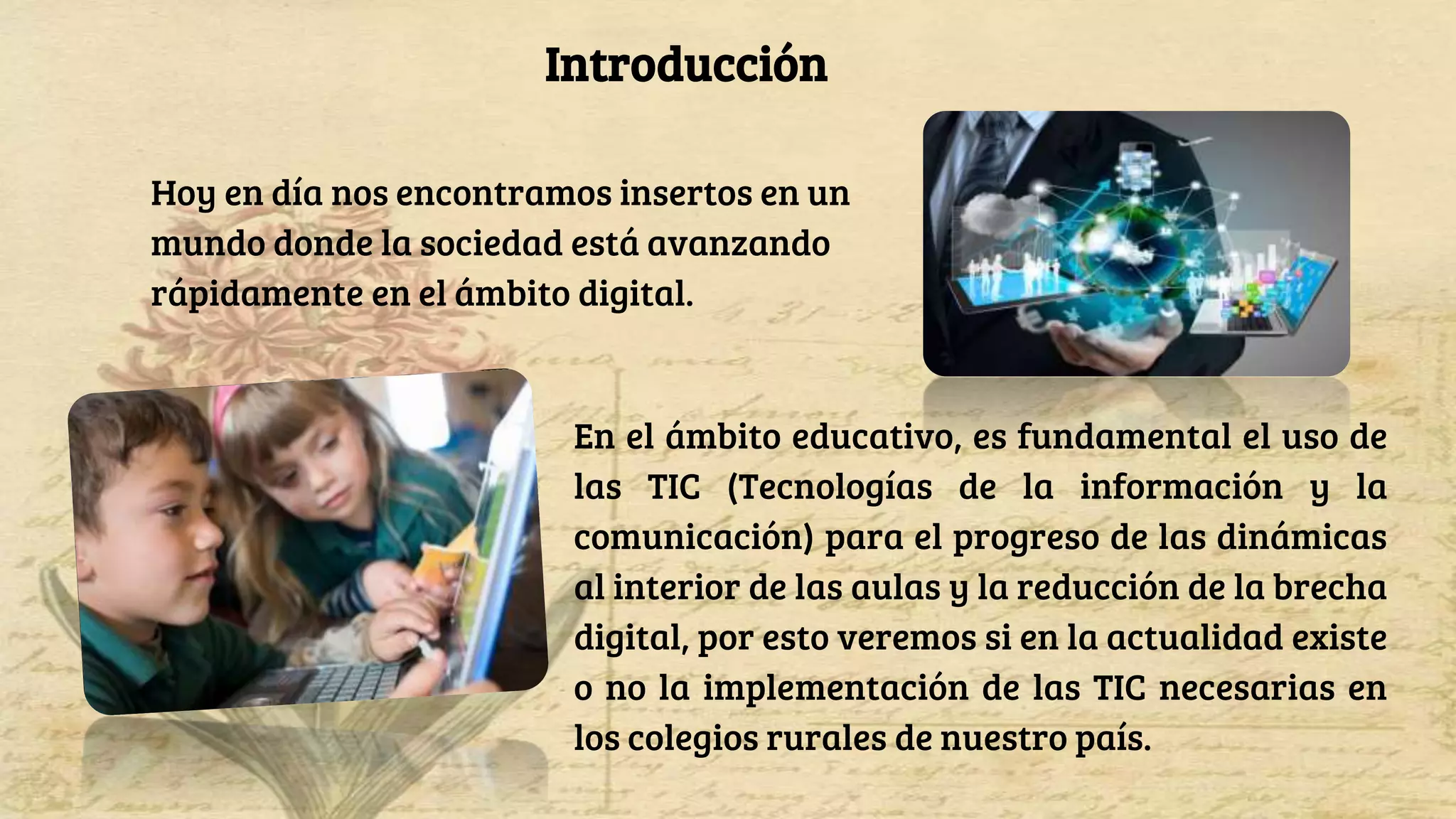 La implementación de los recursos de las tic en las zonas rurales de ...