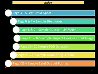 UVSS - Under Vehicle Surveillance System ,uvss ,uvis ,lpr ,anpr ,under ...