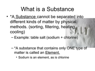 Classification of Matter | PPT