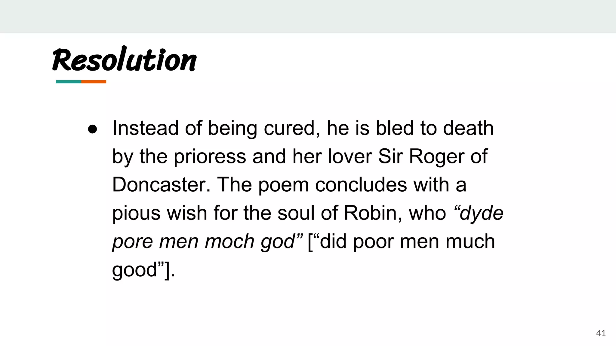 Ballad : robin hood legend (the medieval period ) (Saharat Laksanasut ...