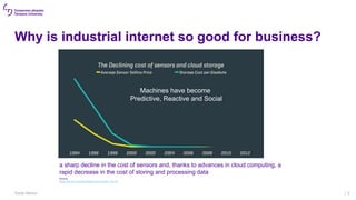 Evolution of business models in the era of Industrial Internet | PPTX