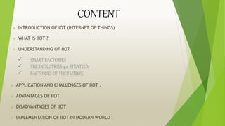 industrial internet of things(IIOT) and its application .pptx