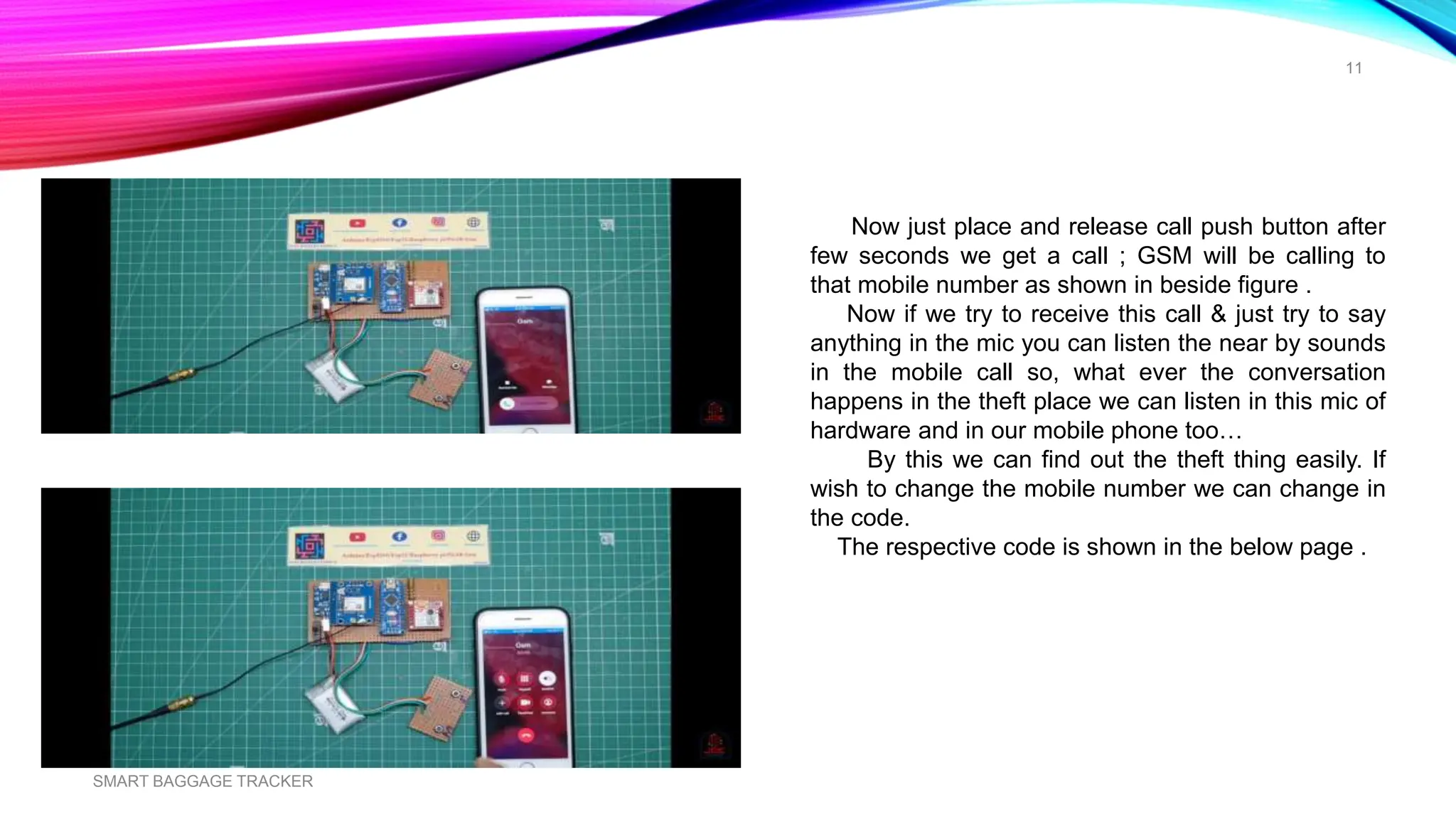 IIOT AUTOMATION smart baggage tracker FINAL PPT.pptx