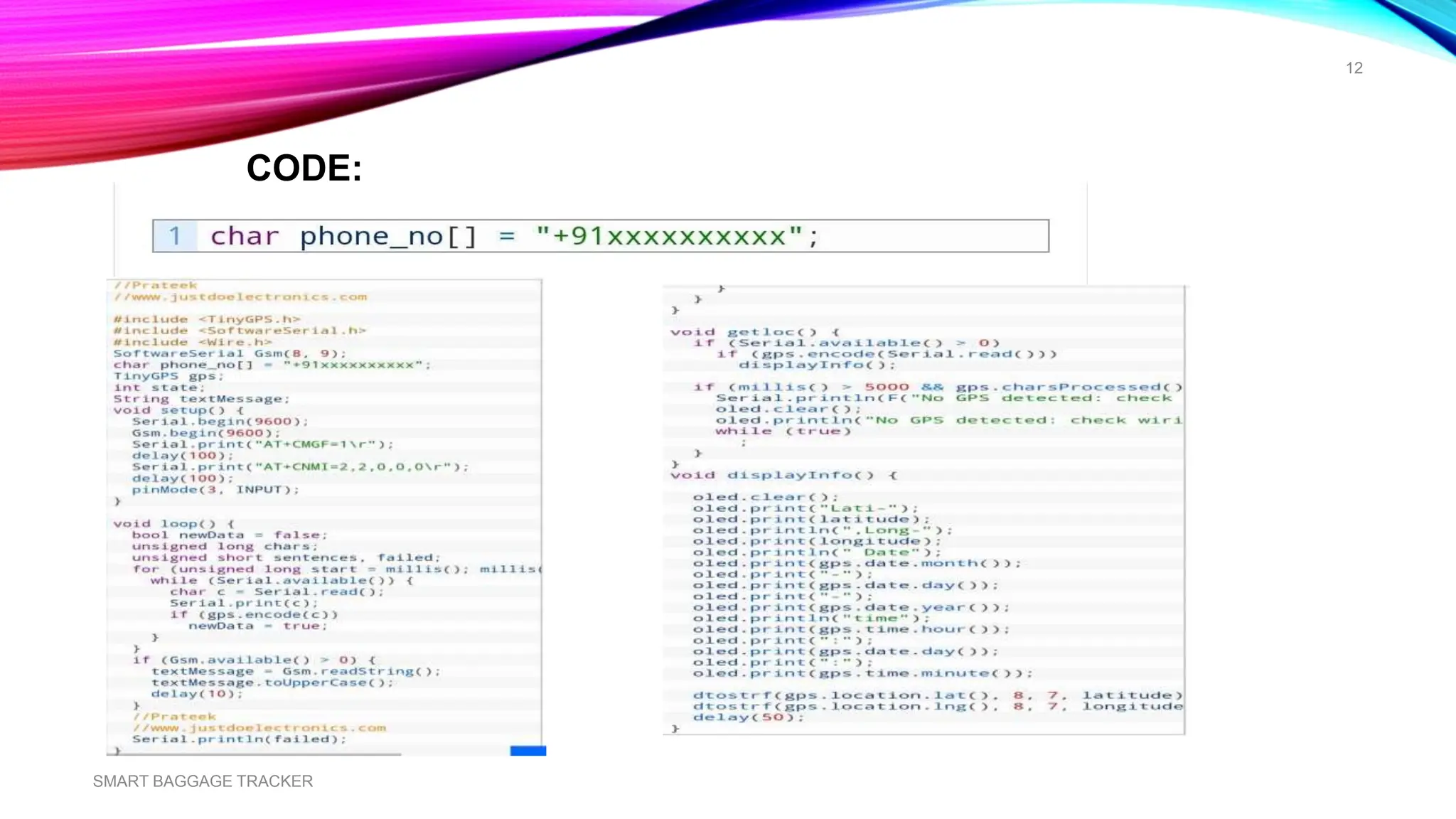 IIOT AUTOMATION smart baggage tracker FINAL PPT.pptx