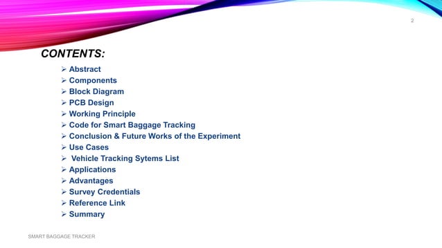 IIOT AUTOMATION smart baggage tracker FINAL PPT.pptx