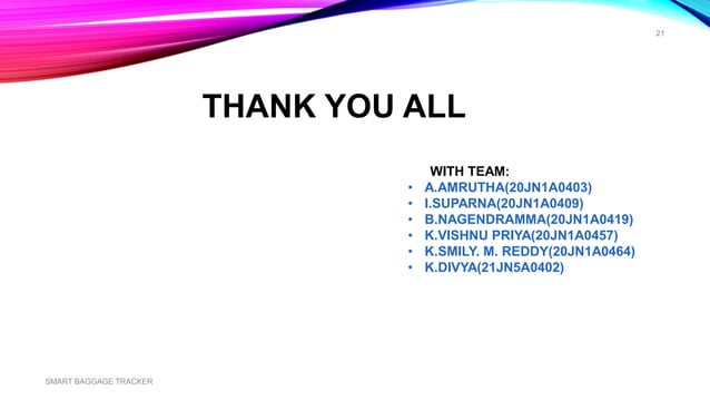 IIOT AUTOMATION smart baggage tracker FINAL PPT.pptx