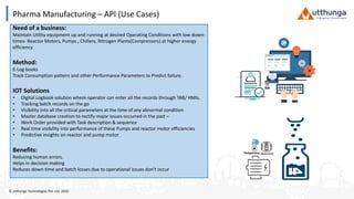 IIoT in Pharma Manufacturing and Use Cases | PDF