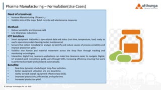 IIoT in Pharma Manufacturing and Use Cases | PDF