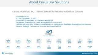Using Eclipse MQTT & Sparkplug as your IIoT Digital Transformation Toolkit | Eclipse IoT Day SC ...