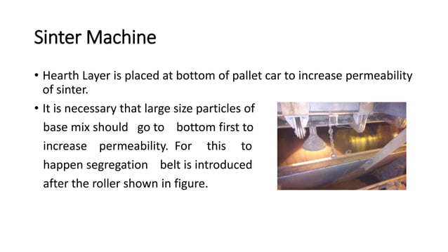 SAIL ROURKELA SINTER PLANT | PPT