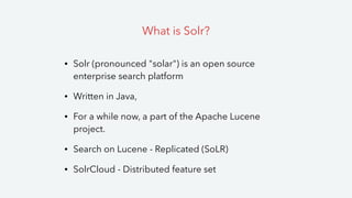 Apache Solr 5.0 and beyond | PPT