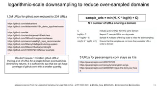 Lessons Learned From the Longitudinal Sampling of a Large Web Archive | PPT