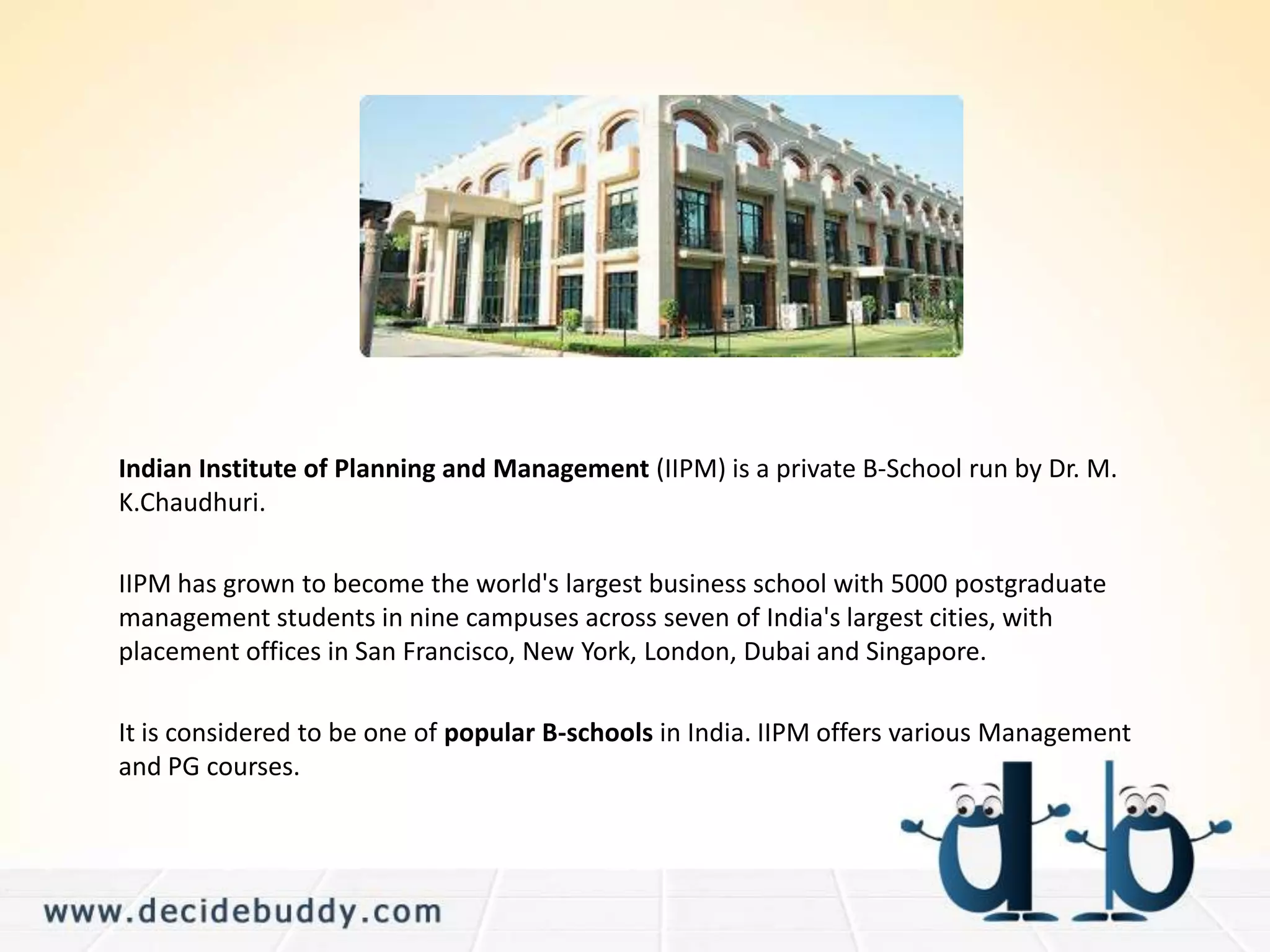 Iipm | PPT