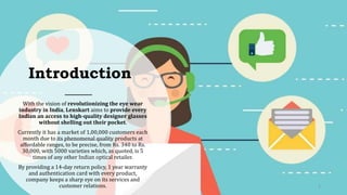 Lenskart Business Case Study | PPSX