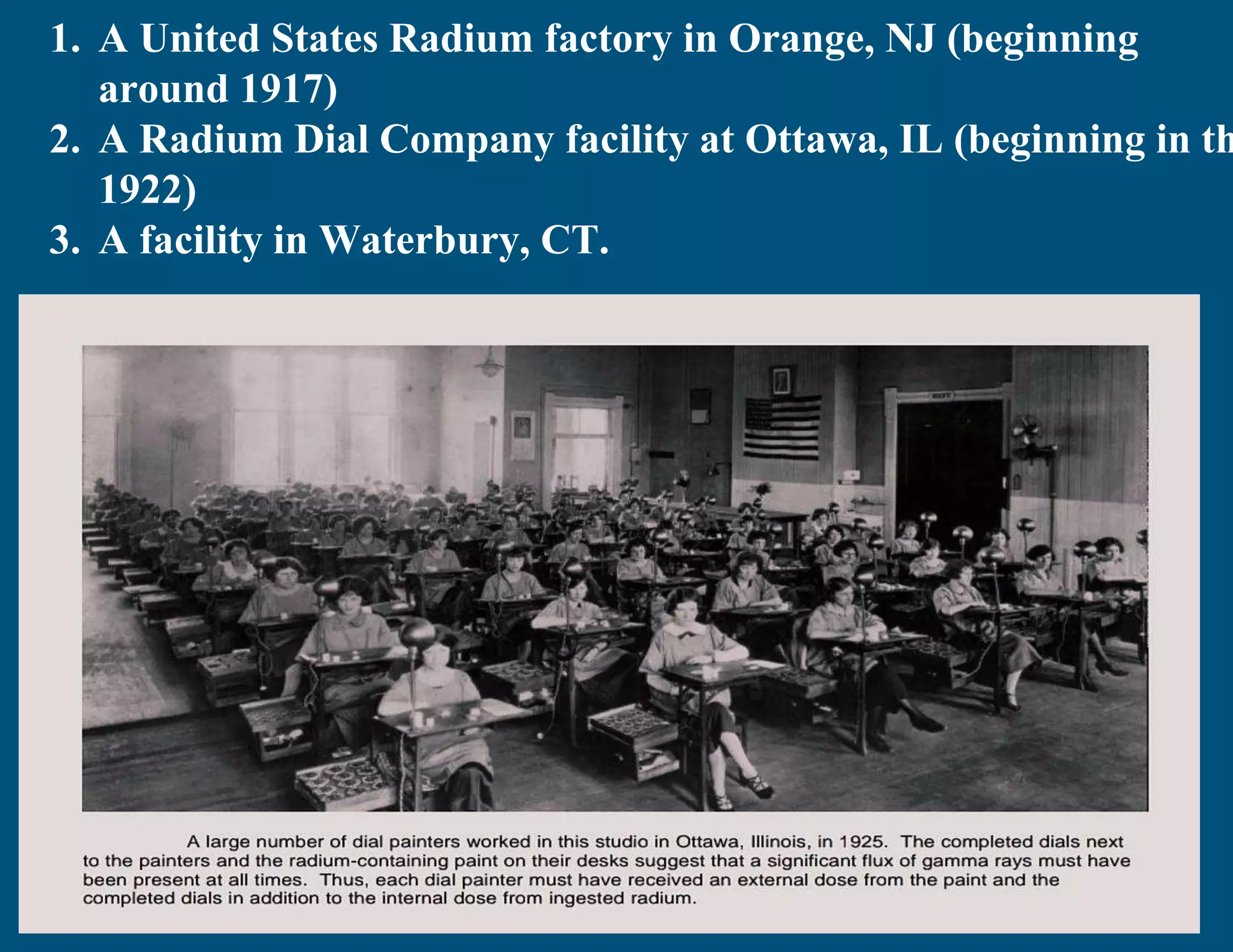 Radium dial painters and Oral Cancer | PPTX