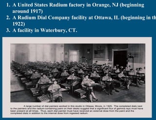 Radium dial painters and Oral Cancer | PPTX