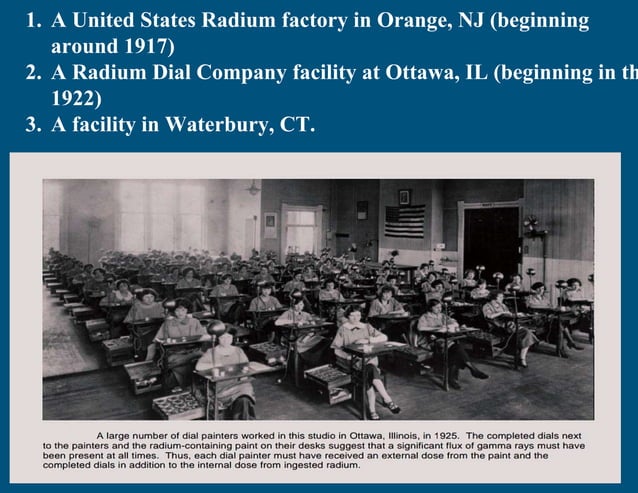 Radium dial painters and Oral Cancer | PPTX