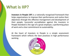 Investors in People staff info session | PPT