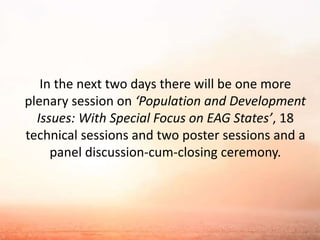 IIPS talks on Health | PPT